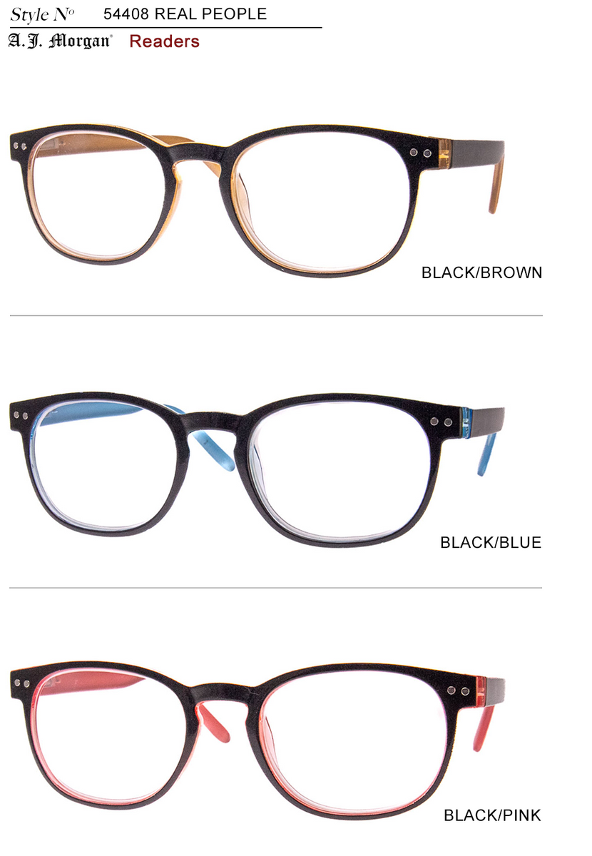 Two-toned, Unisex Readers for Men and Women / 54408 Real People – B2B ...